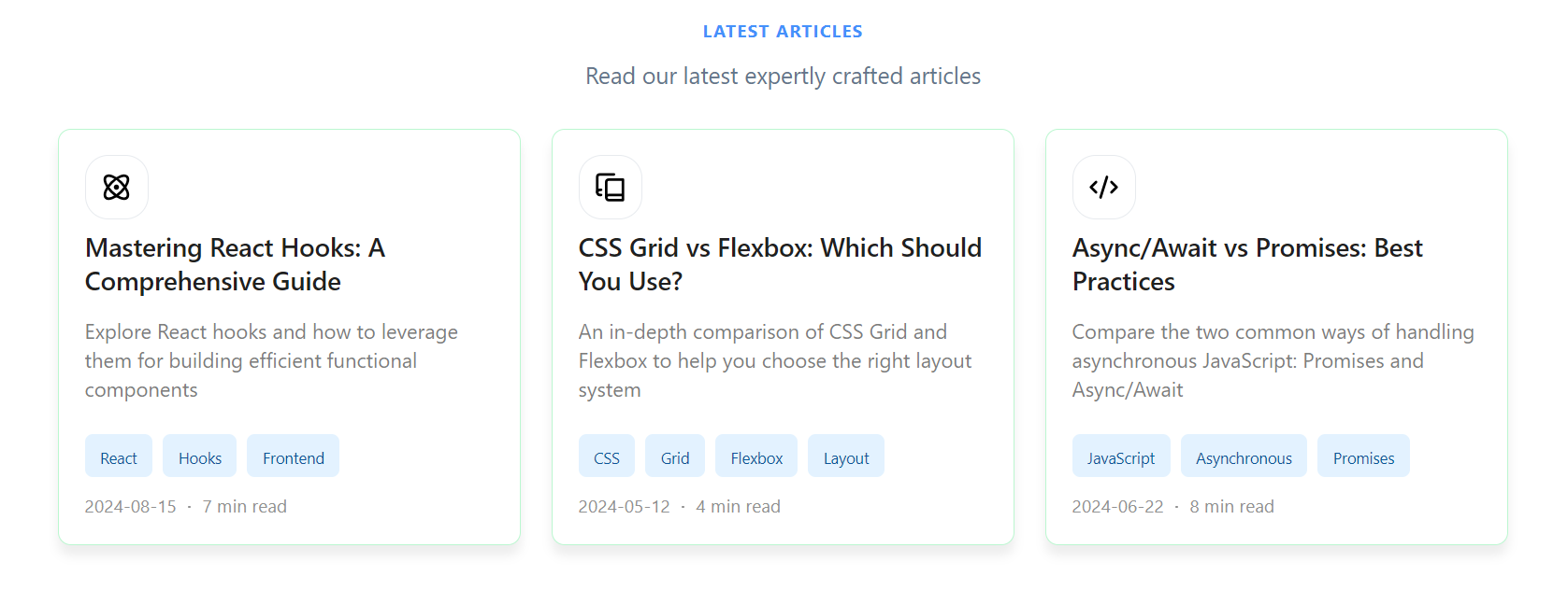 4 Tailwind Blog Card Components for Your React and Next.js App